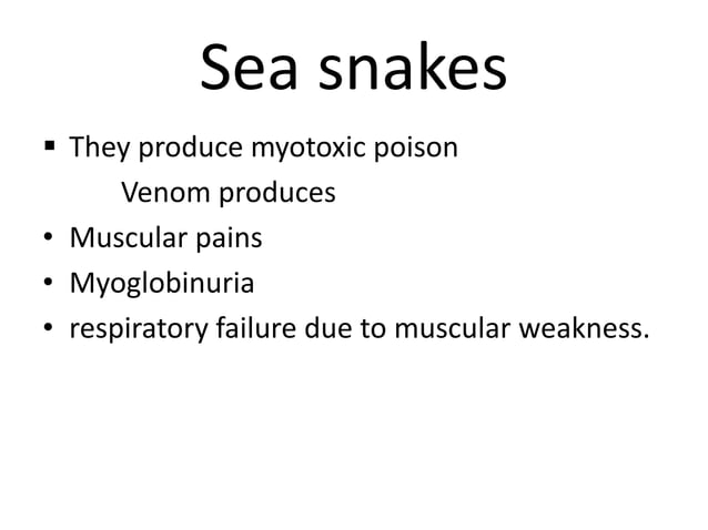 Snake poisoning | PPTX | Blood Disorders | Diseases and Conditions
