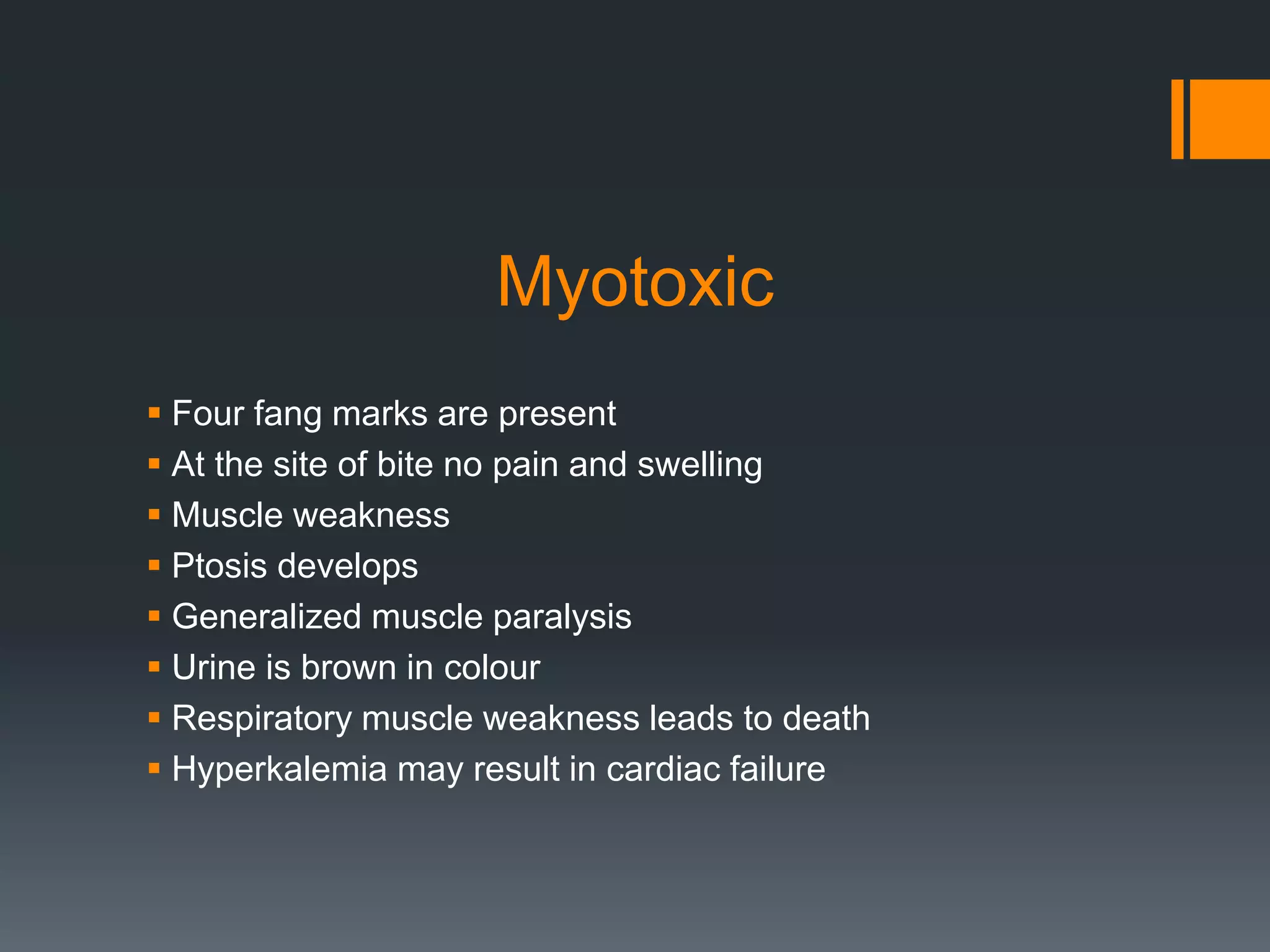 Snake poisoning | PPTX