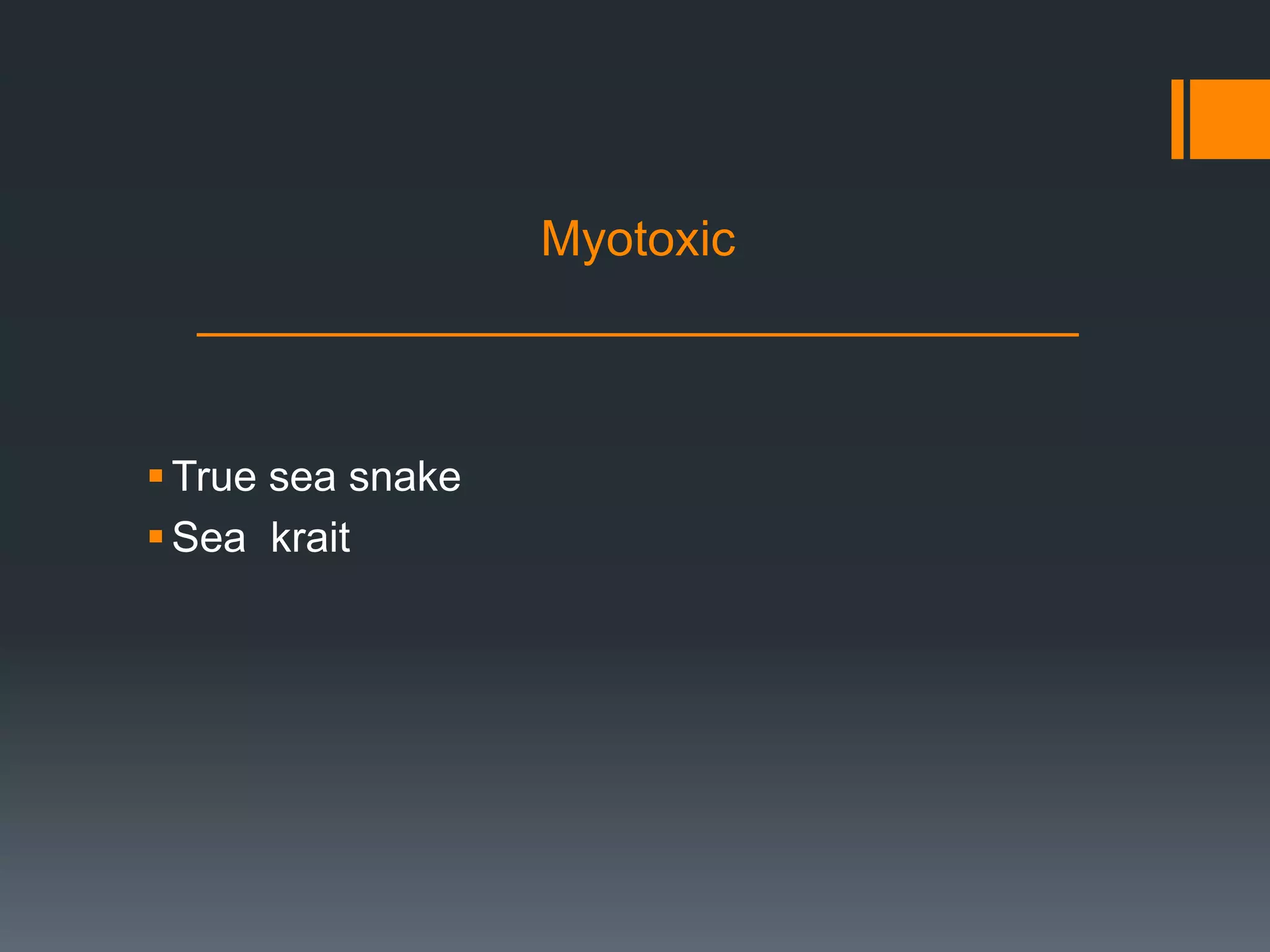 Snake poisoning | PPTX