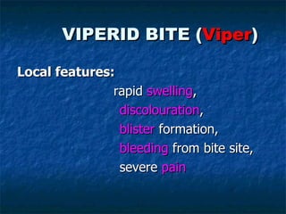 Snake Bite.ppt
