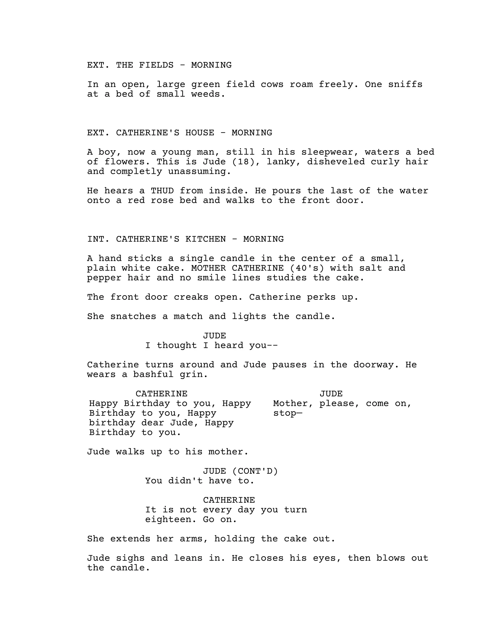 Snakeroot Screenwriting Sample For Portfolio | PDF