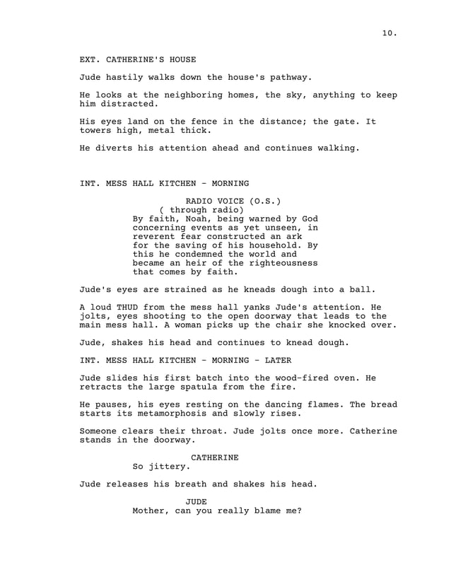 Snakeroot Screenwriting Sample For Portfolio | PDF