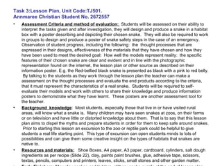 Snake safety design brief | PPT