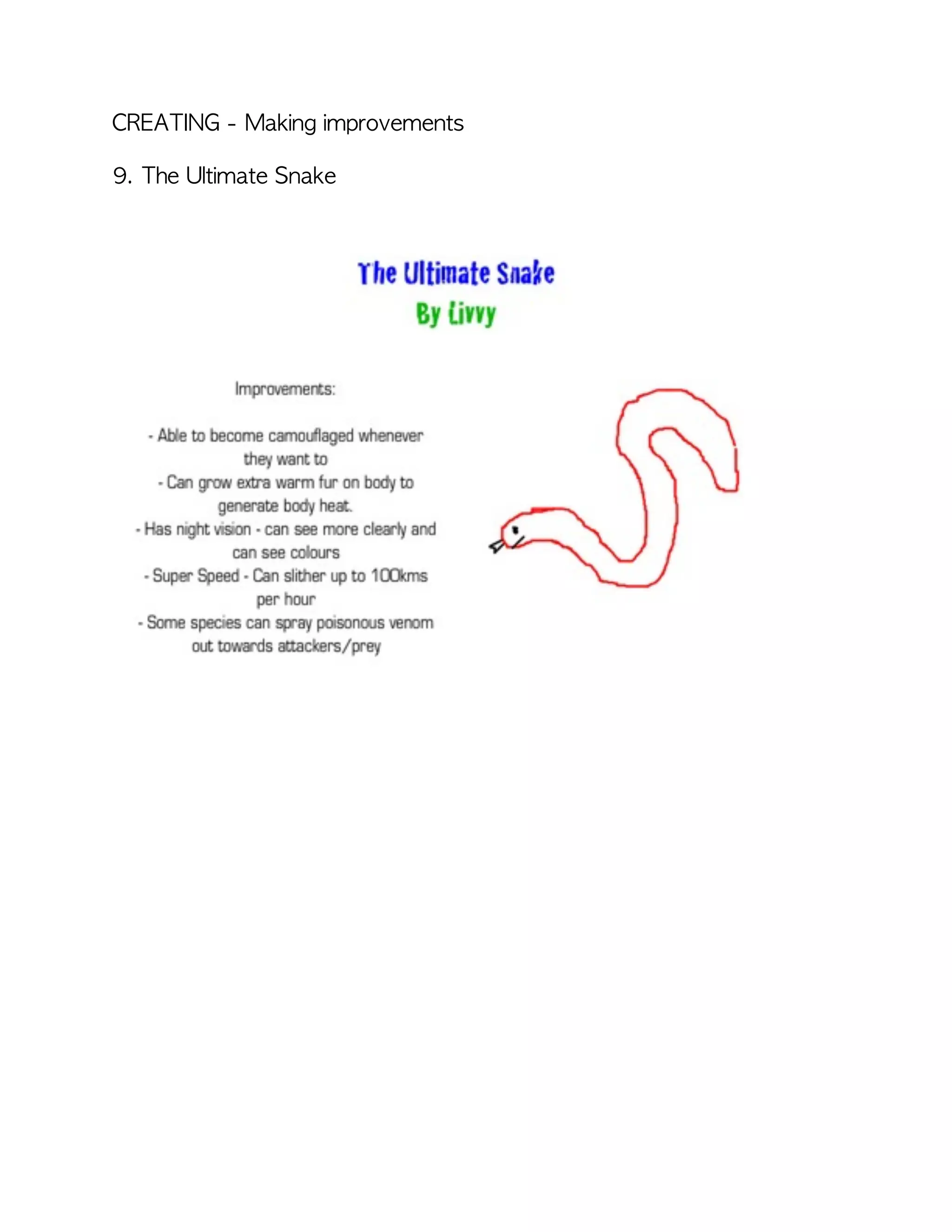 Snakes - Non Fiction Reading | PAGES