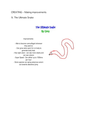 Snakes - Non Fiction Reading | PDF