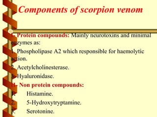 Snake & scorpion envenomation | PPT
