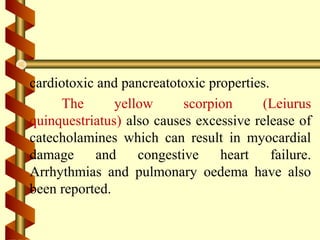 Snake & scorpion envenomation | PPT