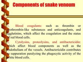 Snake & scorpion envenomation | PPT