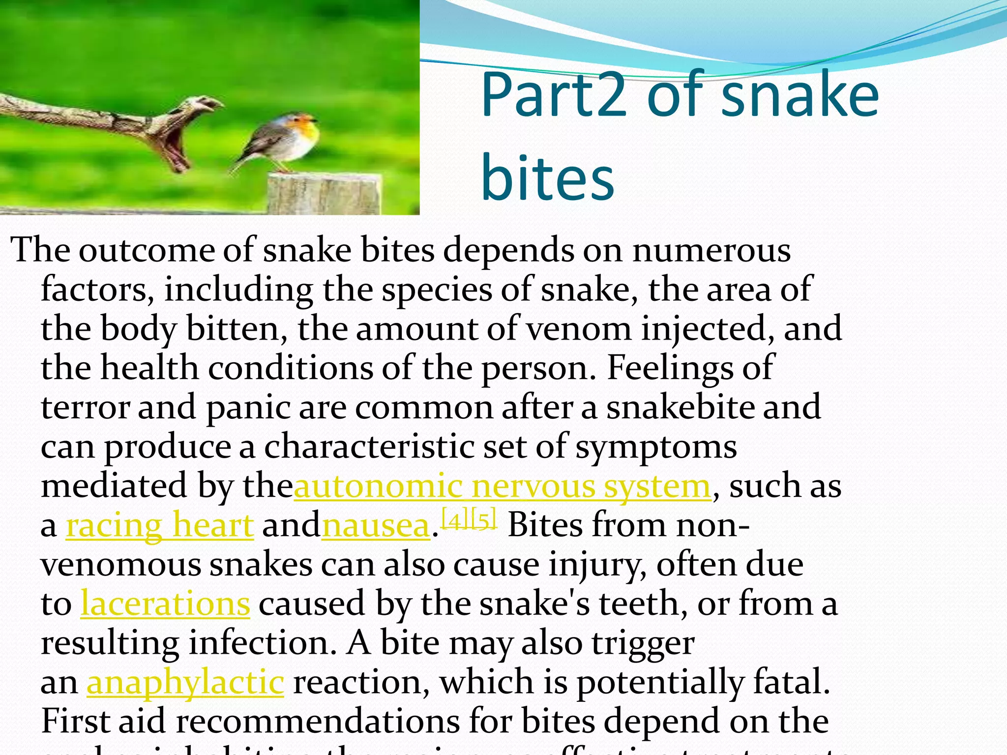 Snakes in india | PPTX