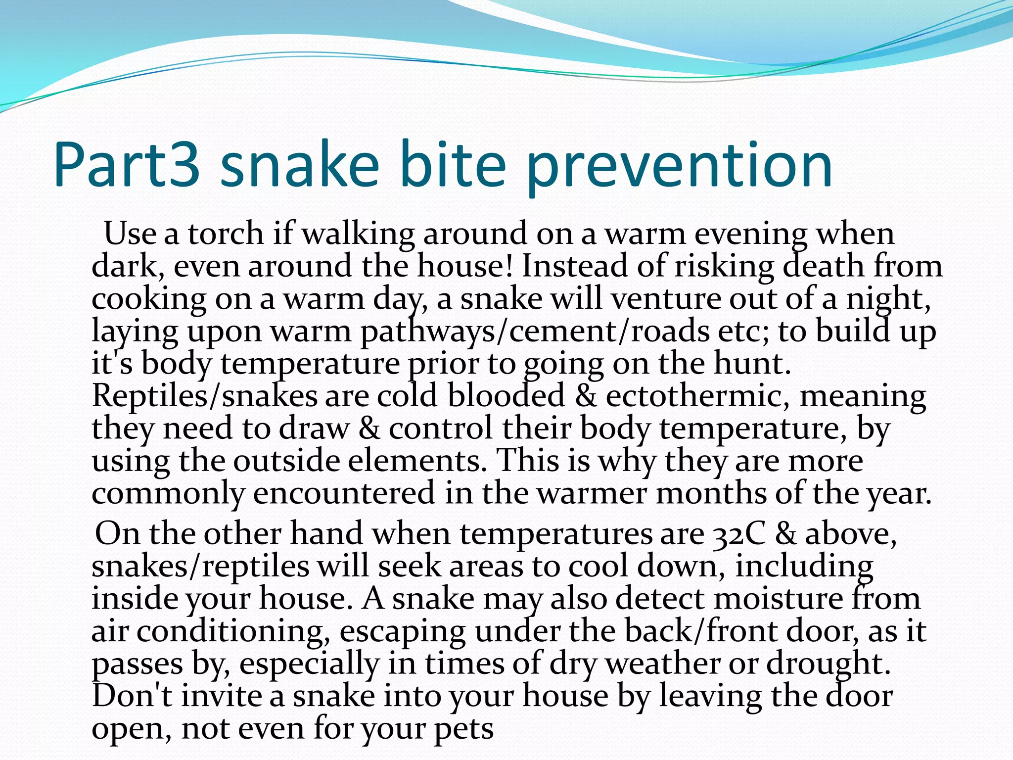 Snakes in india | PPTX