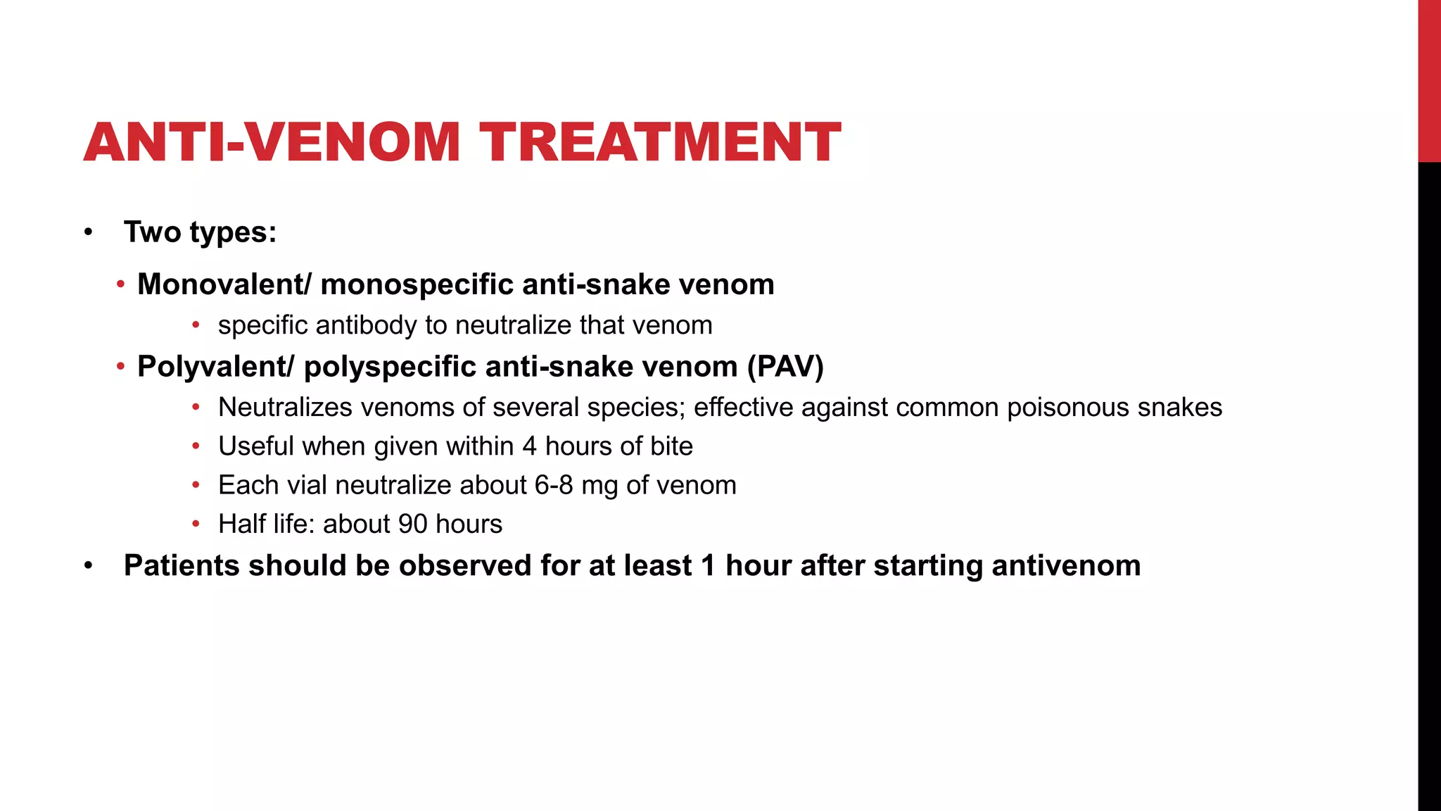Snake & Snake bites | PPTX