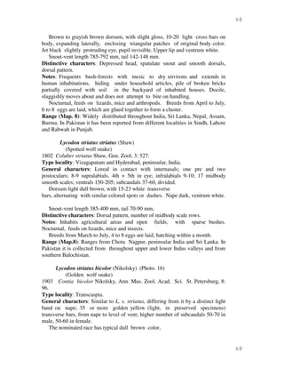 Snakes of pakistan chimera 2000 | PDF