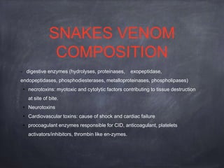 Snakeswestafrica lecture5 | PPTX