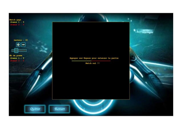 Snake tron java game by Yoann CAPLAIN | PDF