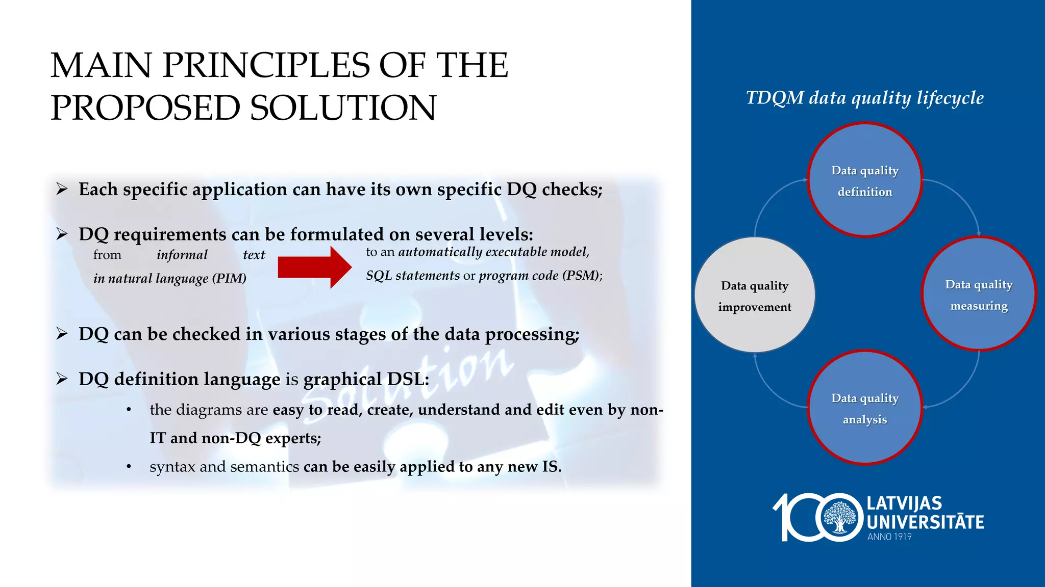 A step towards a data quality theory | PPT
