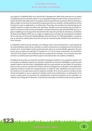 El sentido numérico de los animales y las plantas | PDF