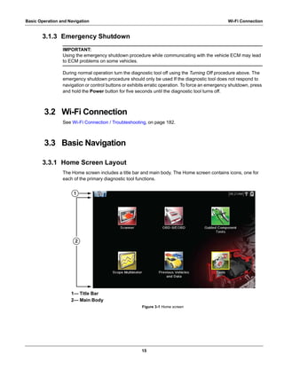 Snap-on Modis Ultra User's Manual | PDF