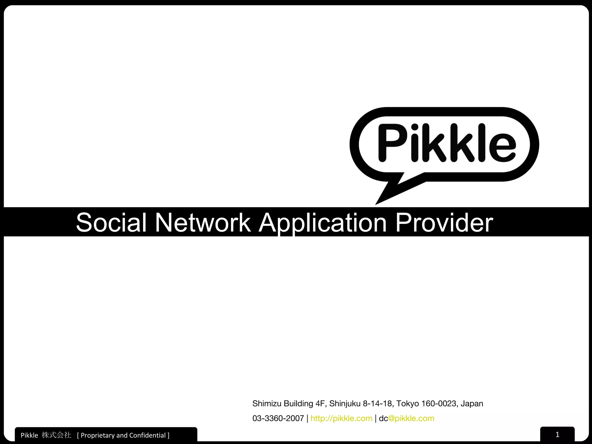 pikkle social games japan | PPT