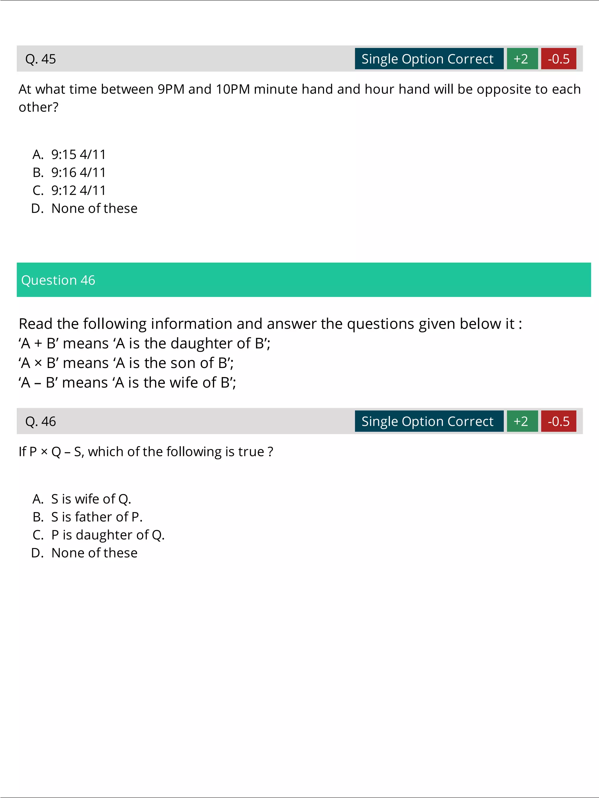 SNAP 2014 Previous Year Question Paper | PDF
