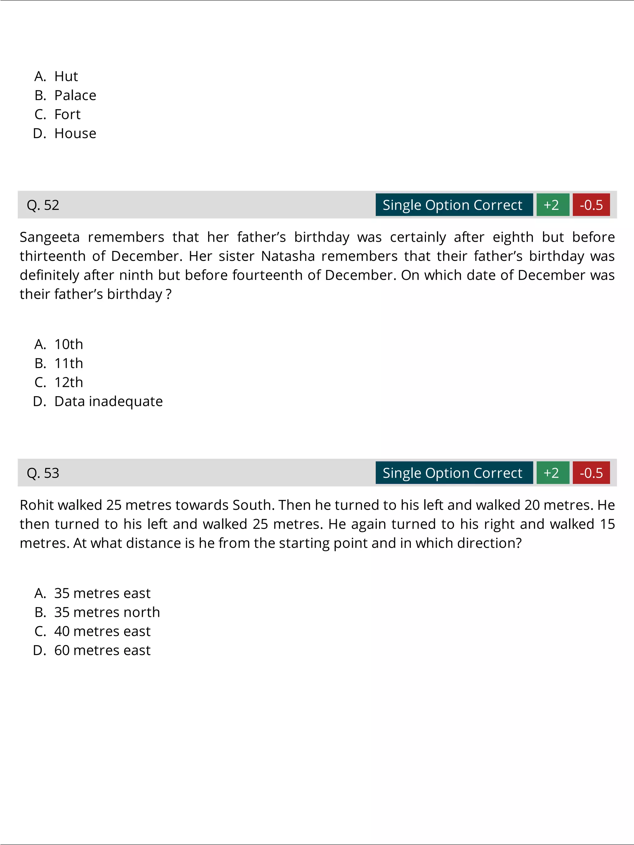 SNAP 2014 Previous Year Question Paper | PDF