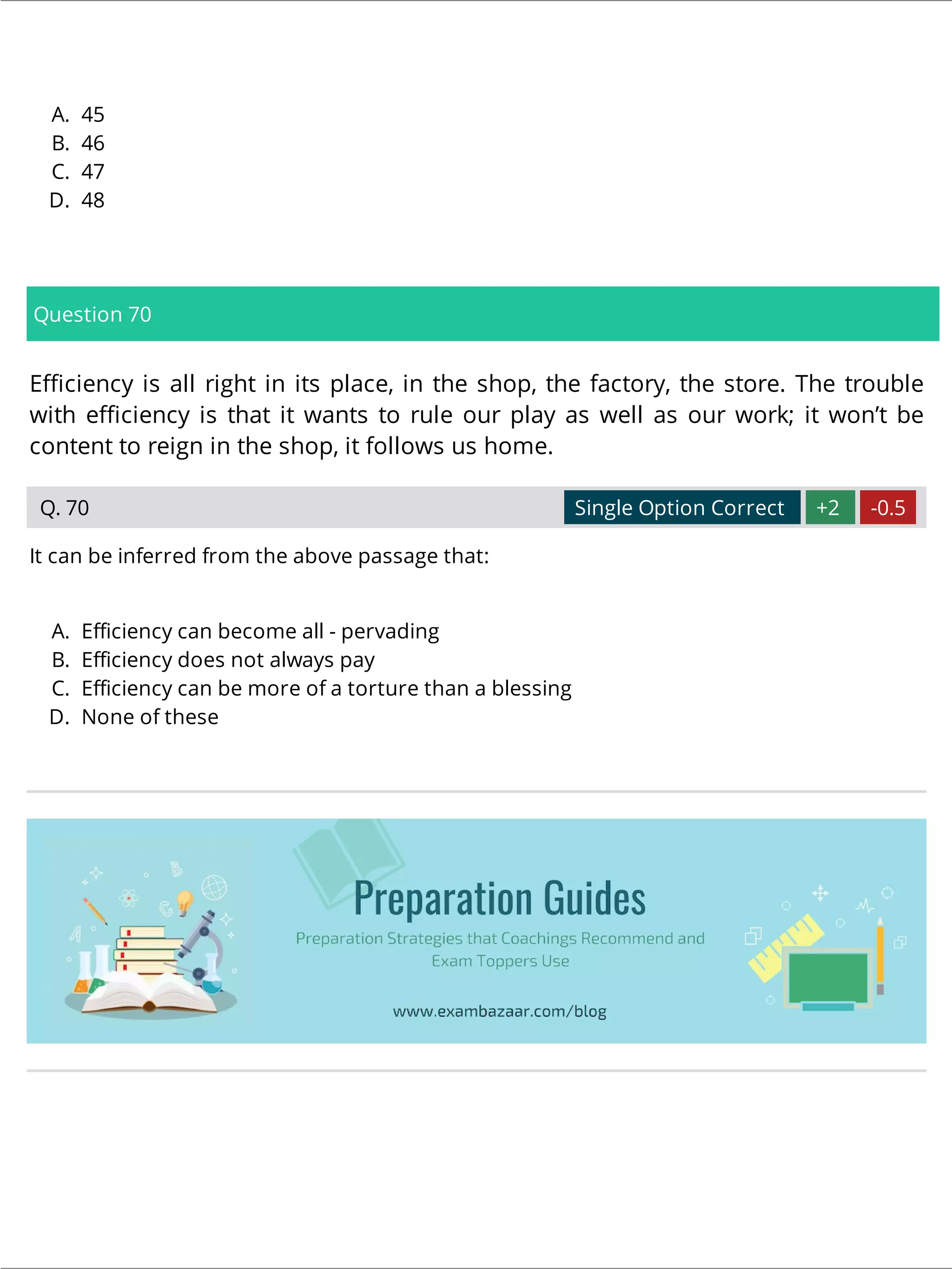 SNAP 2014 Previous Year Question Paper | PDF