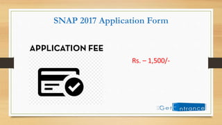 SNAP 2017 Registration | PPT