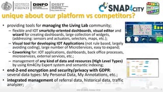 Snap4City: Smart City IOT/IOE Platform scalable Smart aNalytic ...