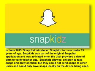 SnapChat- The Rule Breaker of Social media app | PPTX | Social ...