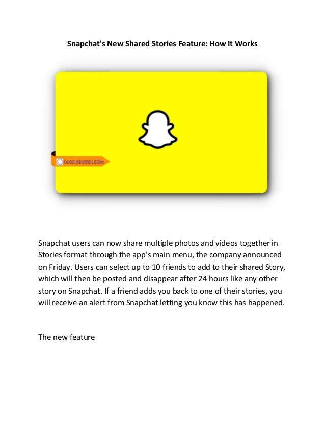 Snapchat.pdf | Social Networking | Internet