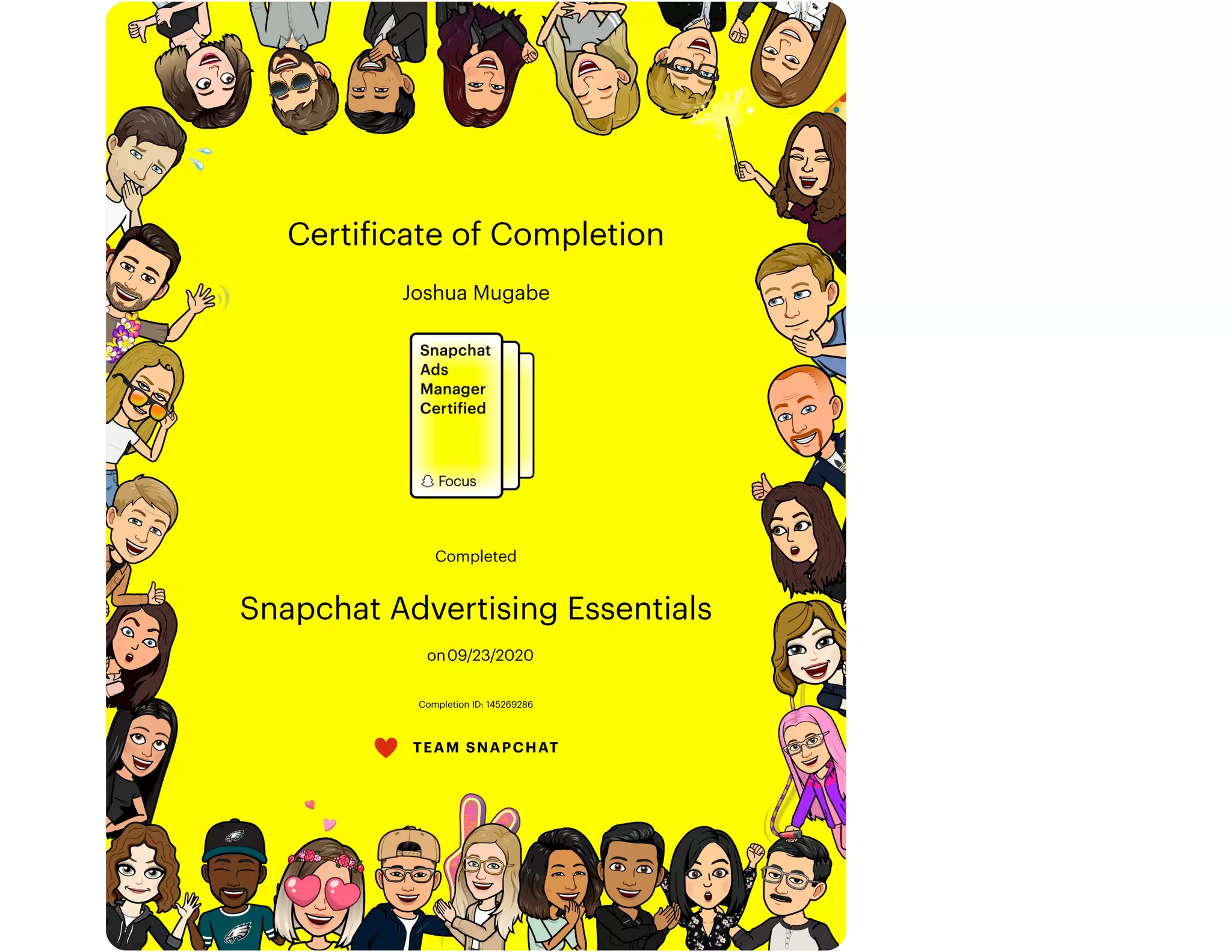 Snapchat advertising essentials certification | PPT