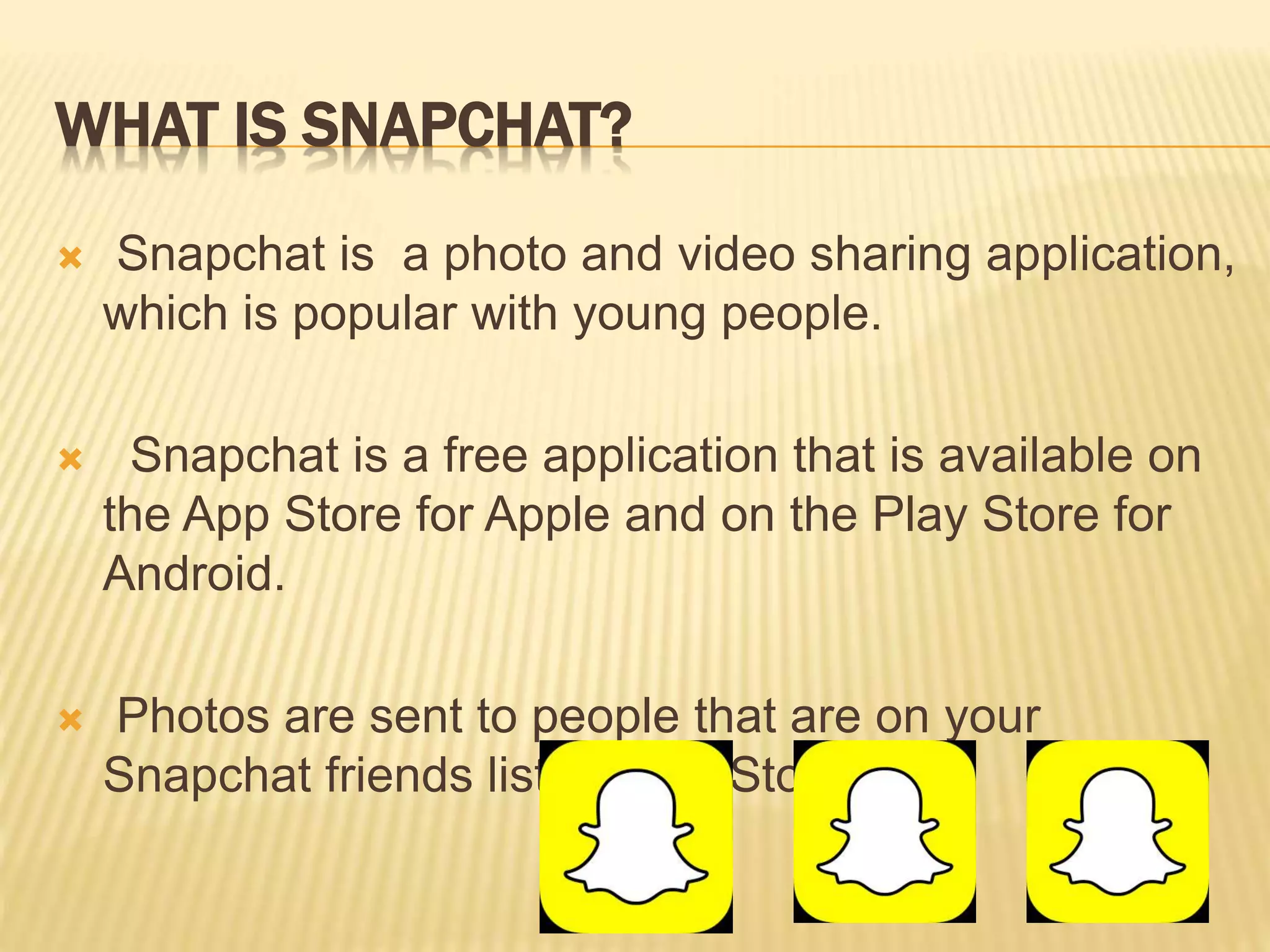 SNAPCHAT | PPTX