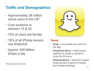 The Basics: Snapchat 101 | PPTX