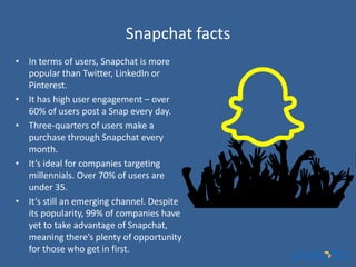 Snapchat business guide | PPT