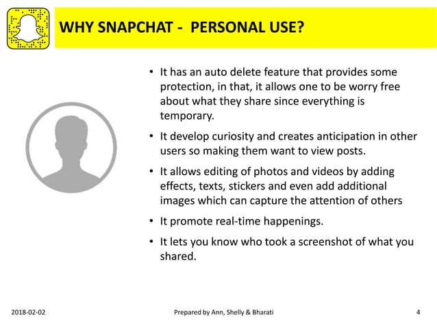 Snapchat Canada | PPTX | Social Networking | Internet