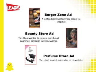 Snapchat Case Study | Snapchat Advertising | PPTX