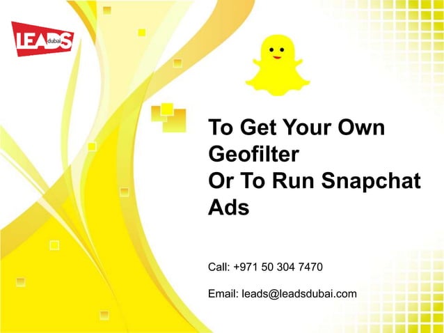 Snapchat Case Study | Snapchat Advertising | PPTX