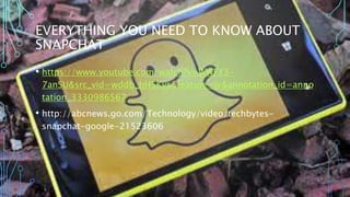 Snapchat | PPTX