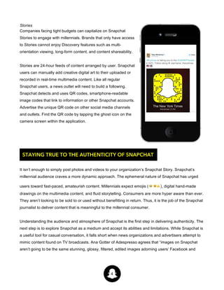 Snapchat for the news | PDF