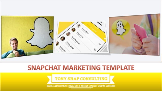 SnapChat Marketing Template | PPT