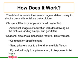 Snapchat Overview and How To Use Snapchat | PPT