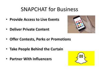 Snapchat presentation Notable | PPT