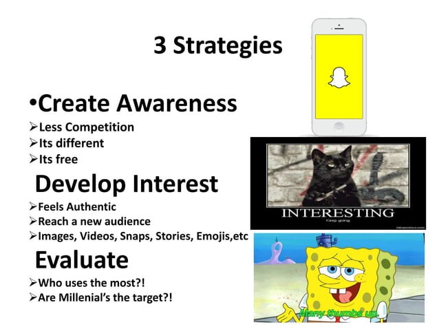 Snapchat presentation Notable | PPT