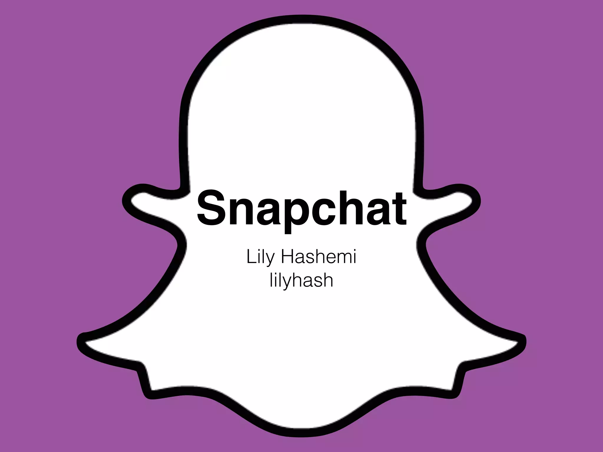 Snapchat Slideshare Company Presentation | PDF | Social Networking ...