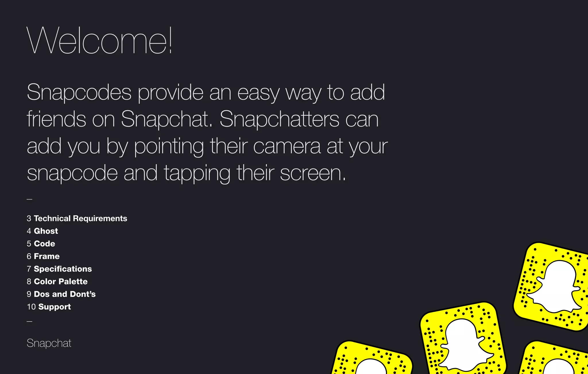 Official Snapcode Guidelines by Snapchat | PPT