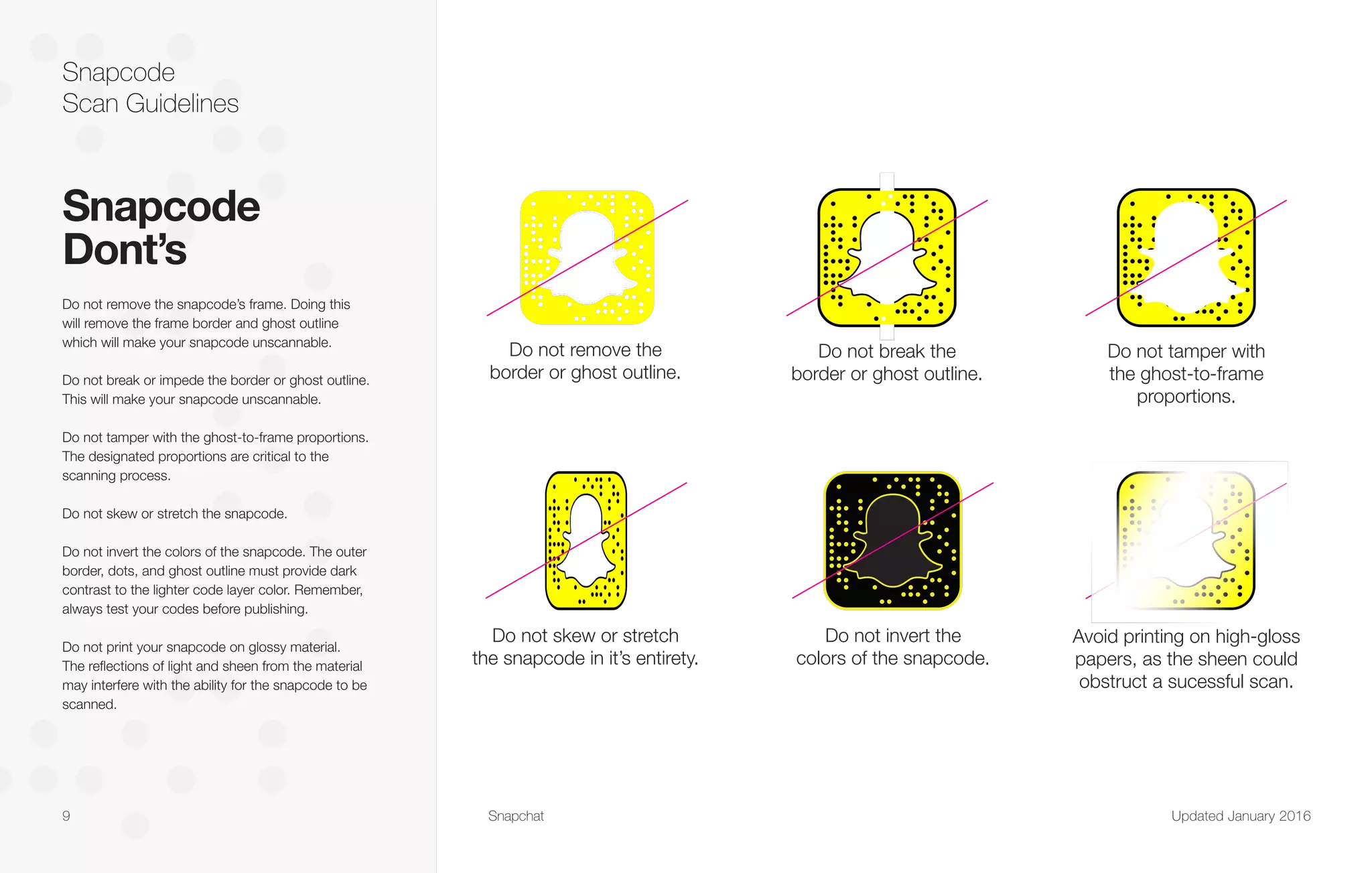 Official Snapcode Guidelines by Snapchat | PPT