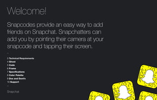 Official Snapcode Guidelines by Snapchat | PPT