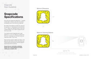 Official Snapcode Guidelines by Snapchat | PPT