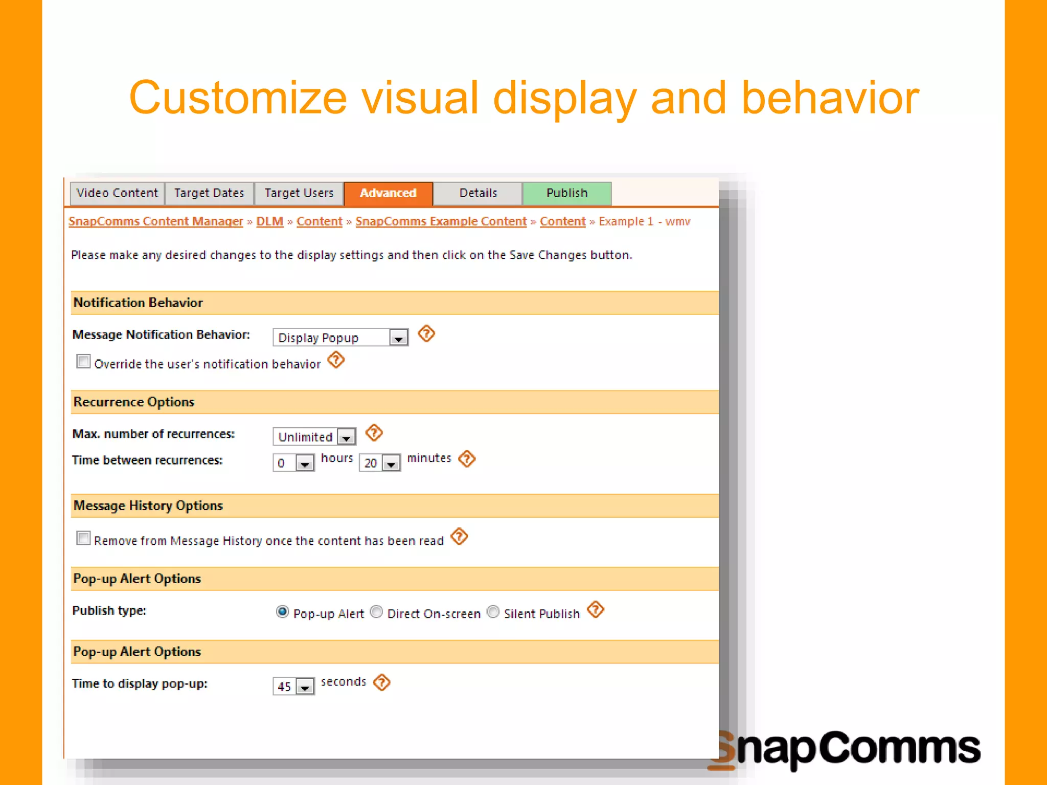 Overview of SnapComms Internal Communication Software | PPTX