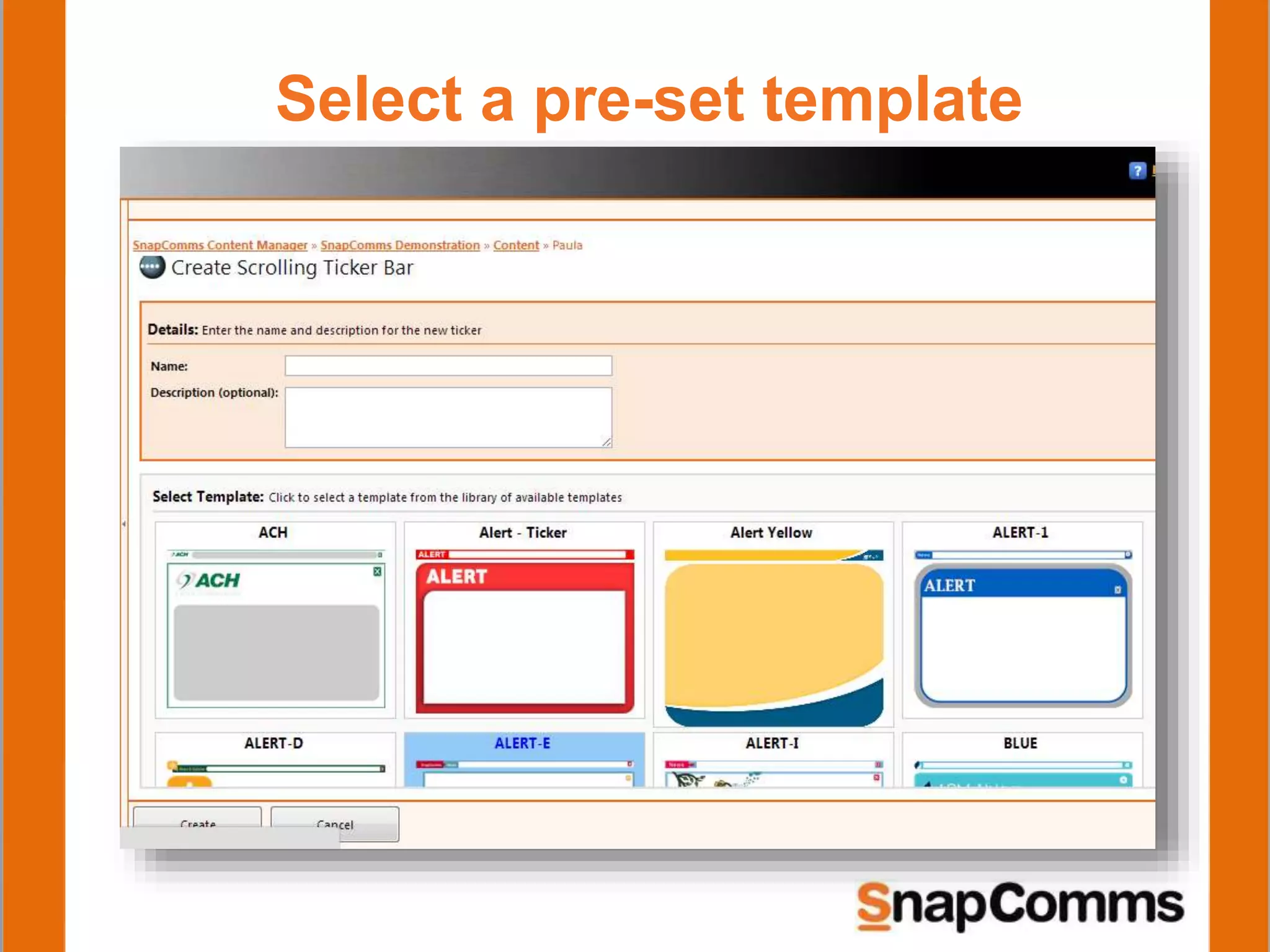 Overview of SnapComms Internal Communication Software | PPTX