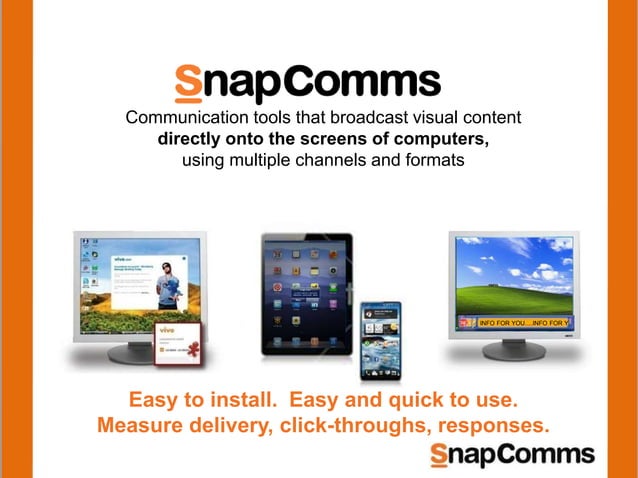 Overview of SnapComms Internal Communication Software | PPTX | Operating Systems | Computer ...